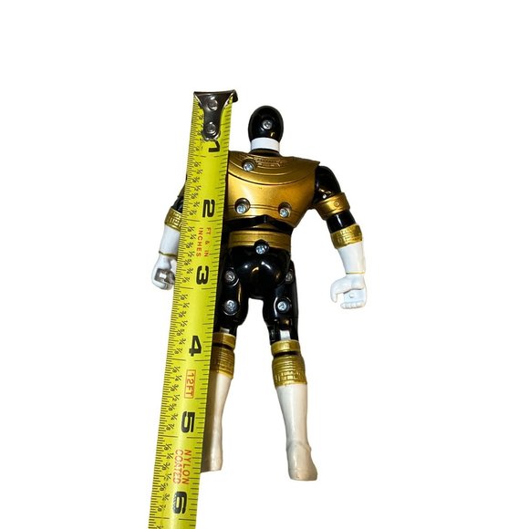 Bandi | Toys | Power Rangers Zeo Black Gold Ranger Vintage Figure 996 ...